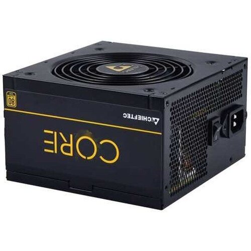 Блок питания Chieftec CORE 500W, ATX 12V 2.3 PSU, W/12cm Fan,80 plus Gold, BBS-500S Bulk