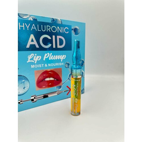 Блеск для увеличения губ с гиалуроновой кислотой Hualuronic