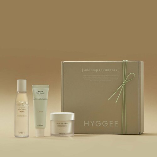 HYGGEE Набор для ухода за кожей One Step Routine