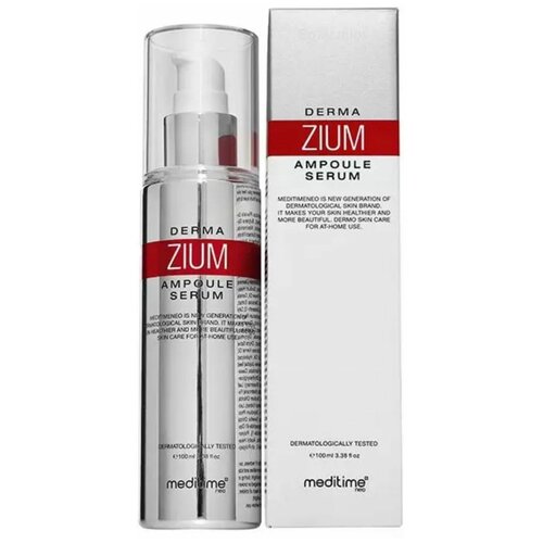 Meditime Мультиоксидантный антивозрастной серум Meditime Derma Zium Ampoule Serum