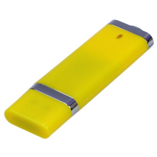 Промо флешка пластиковая «Орландо» (128 Гб / GB USB 2.0 Желтый/Yellow 002)