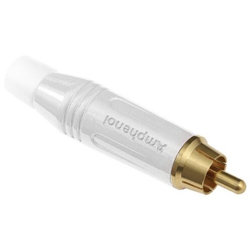 Разъем RCA (Папа) AMPHENOL ACPR-WHT