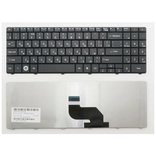 Клавиатура для ноутбука DNS 0138075 черная