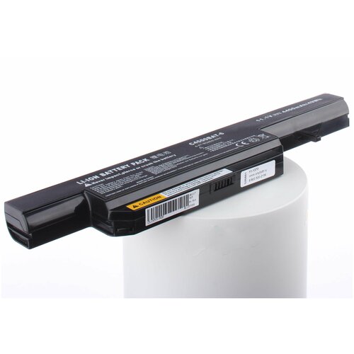 Аккумуляторная батарея Anybatt 11-B1-1370 4400mAh для ноутбуков Clevo, iRU C4500BAT-6, 6-87-C480S-4P4,