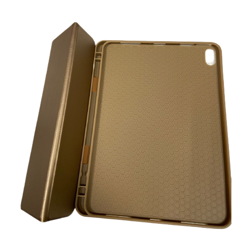 Чехол-книга Smart Case без логотипа с отсеком для стилуса для планшета Apple iPad Air 4 2020 (10.9) золото