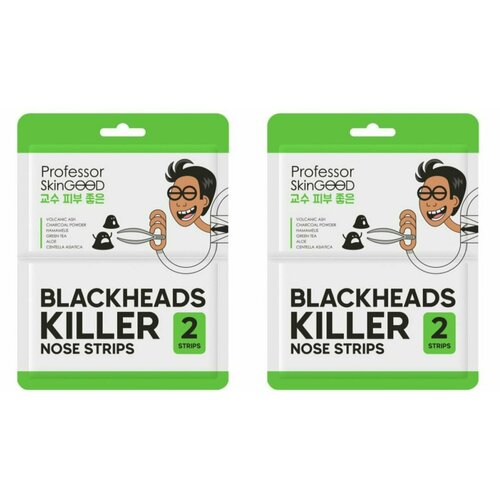 Professor SkinGOOD Очищающие Полоски Blackheads Killer,2 шт