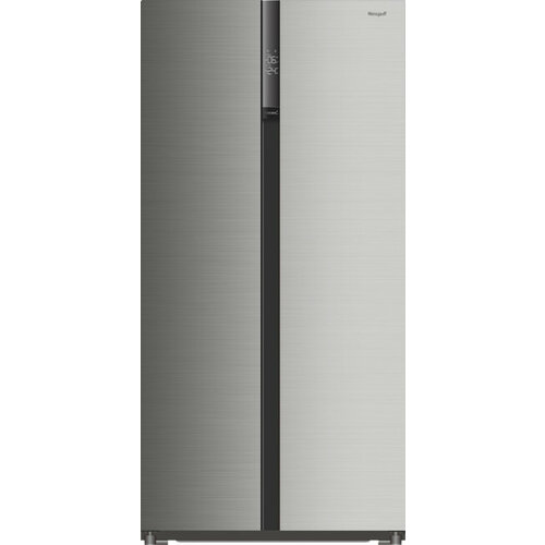 Холодильник side by side Weissgauff Wsbs 600 NoFrost Inverter Inox Glass