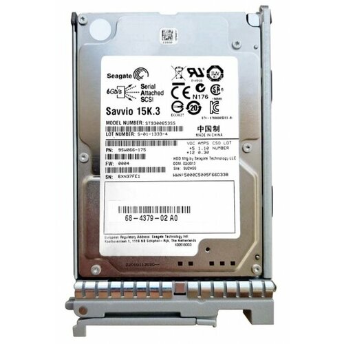 Жесткий диск Cisco 68-4379-02 300Gb 15000 SAS 2,5" HDD