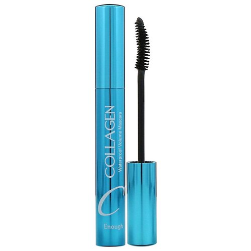 Enough Тушь для ресниц Collagen Waterproof Volume Mascara, черный