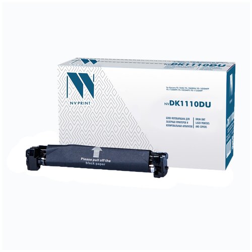 Фотобарабан NV Print DK-1110 DU, черный, 100000 стр., 1 цвет, 1 шт