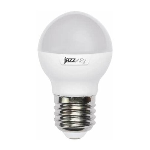 Лампа светодиодная PLED-SP G45 9Вт шар 3000К тепл. бел. E27 820лм 230В JazzWay 2859631A (9шт. в упак.)