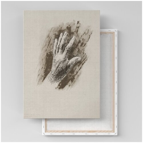 Картина на холсте с подрамником / Henry Moore - Hand III / Генри Мур