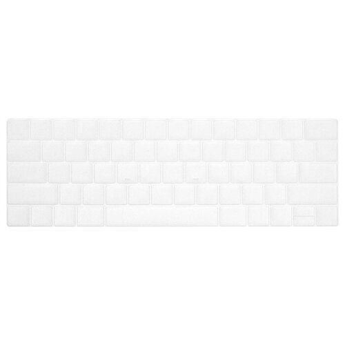 Накладка на клавиатуру Viva для Macbook Pro 13/15 2016 - 2019, US, c Touch Bar, силиконовая, прозрачная