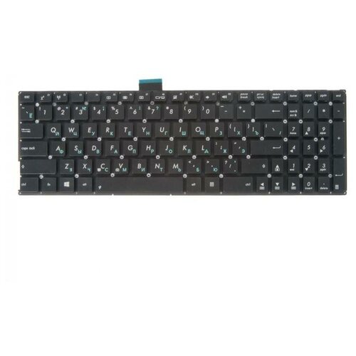 Клавиатура для Asus X555, X555L, X553 Black, No frame, гор. Enter ZeepDeep