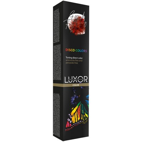 LUXOR Краситель прямого действия Disco Color, Шоколадный, 100 мл, 120 г