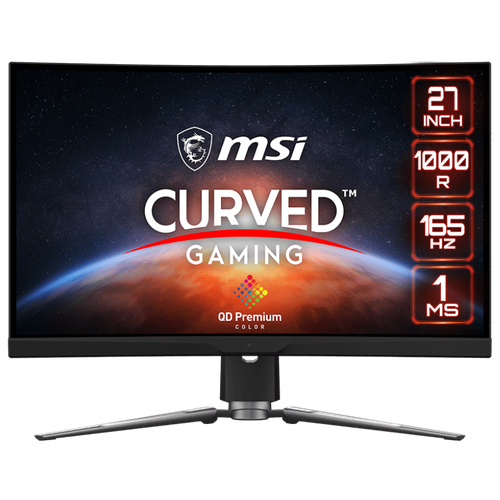 27" Монитор MSI MPG ARTYMIS 273CQR-QD, 2560x1440, 165 Гц, *VA, черный