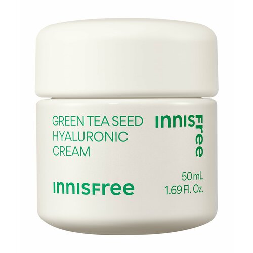Увлажняющий крем для лица с экстрактом семян зеленого чая Innisfree Green Tea Seed Hyaluronic Cream