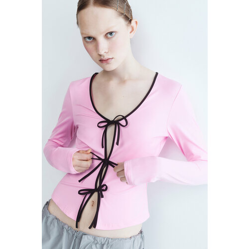 Блуза Befree, размер XS, светло-розовый