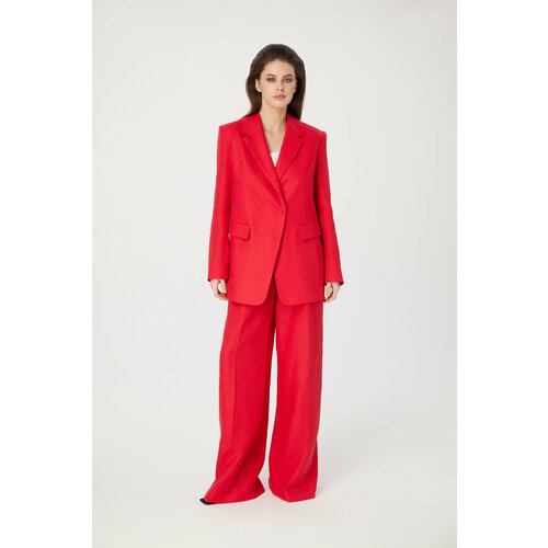 Пиджак FASHION REBELS, размер 38, красный