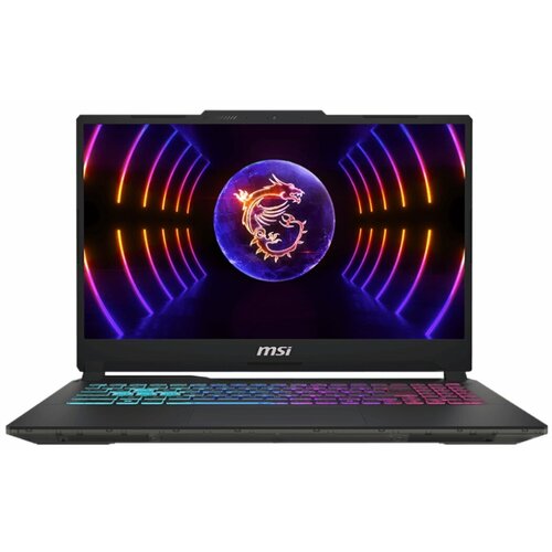 Ноутбук MSI MS-15K1 Cyborg 15 A13VE-1020XBY (9S7-15K111-1020) 15.6" FHD IPS 144Hz/i5-13420H/16GB/SSD512GB/RTX 4050 6GB/Blue Backlit/DOS/Translucent Black