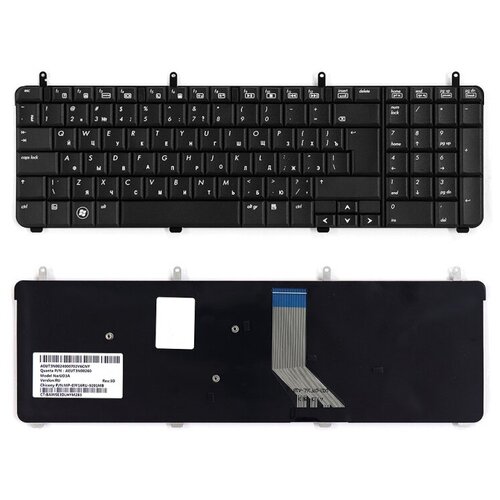 Клавиатура для ноутбука HP Pavilion dv7-2170us черная