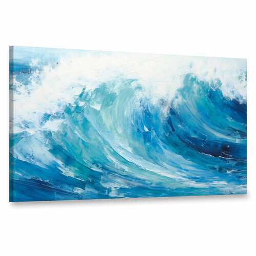 Интерьерная картина 100х60 "Бескрайнее море"