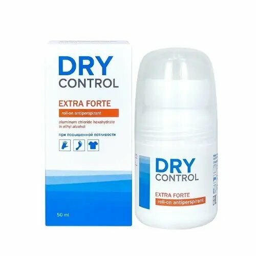 Drycontrol extra forte roll-on антиперспирант 50 мл 2уп