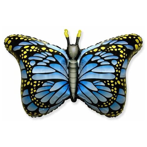 Воздушный шар Ф фигура/11 Бабочка крылья голубые/FM