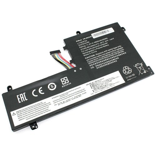 Аккумулятор для ноутбука Lenovo Legion Y7000 (L17M3PG2) 11.4V 4800mAh короткий шлейф