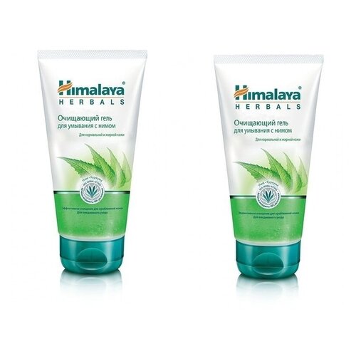 Гель очищающий для умывания с нимом для проблемной кожи "Neem gel face cleansing" 150мл, 2шт (abboo)