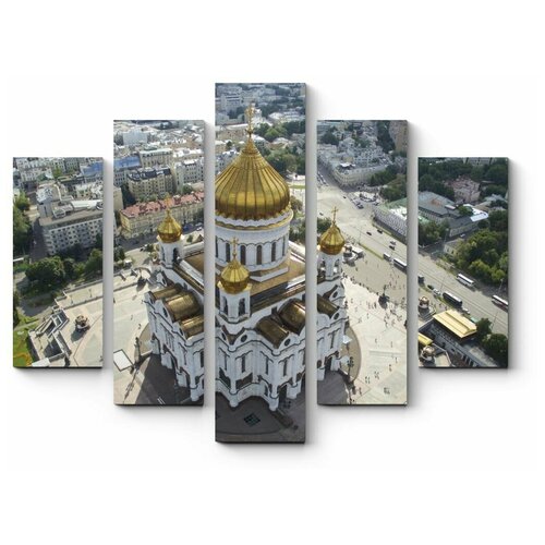 Модульная картина Священный Храм в сердце столицы85x68