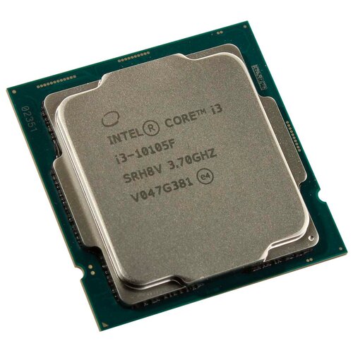 Процессор Intel Core i3-10105F LGA1200,  4 x 3700 МГц, OEM