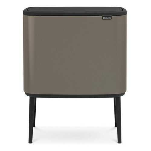 Мусорный бак Brabantia Touch Bin Bo 36 л платиновый 315787