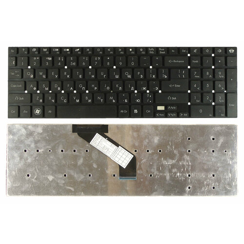 Клавиатура для Gateway NV77H черная