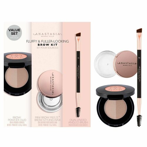 Набор Anastasia Beverly Hills - Fluffy & Fuller-Looking Brow Kit (Taupe)