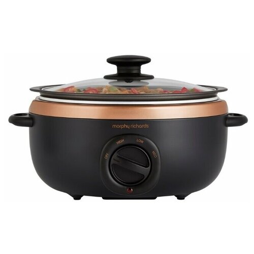 Morphy Richards Медленноварка 6.5L Sear and Stew Rose Gold 461016