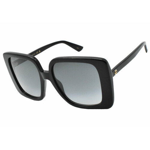 Солнцезащитные очки GUCCI GG1314S, серый, черный