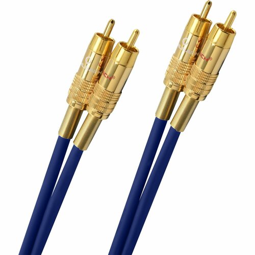 Кабель межблочный аудио Oehlbach PERFORMANCE NF 1 Master Set 1 x 10m, blue, D1C2039