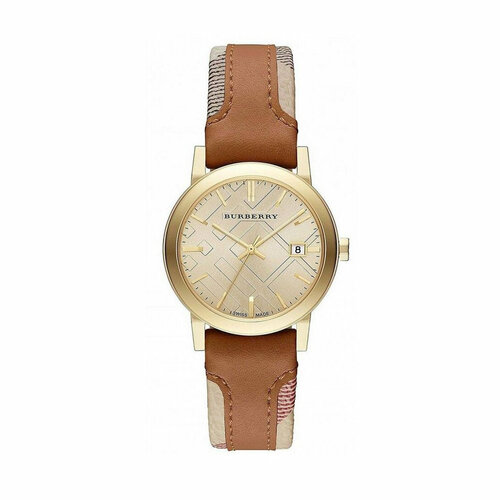 Наручные часы Burberry BU9133, коричневый, золотой