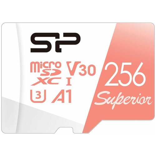 Карта памяти Silicon Power Superior SP256GBSTXDV3V20, microSDXC, 256GB