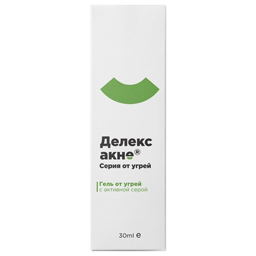 Делекс-Акне гель п/угревой сыпи 30г