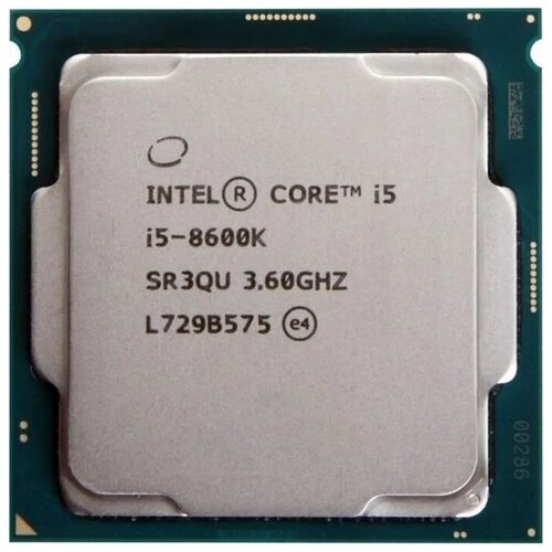 Процессор Intel Core i5-8600K LGA1151 v2,  6 x 3600 МГц, OEM