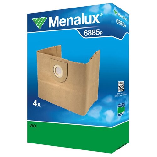 Menalux Бумажные пылесборники 6885 P, 4 шт.