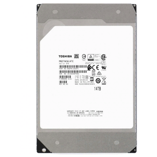 Жесткий диск TOSHIBA Enterprise Capacity MG07ACA14TE, 14ТБ, HDD, SATA III, 3.5