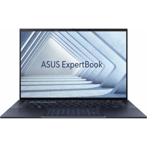 ASUS Ноутбук Asus ExpertBook B9 B9403CVA-KM0499X Core i7 1355U 16Gb SSD1Tb Intel Iris Xe graphics 14" OLED WQXGA+ (2880x1800) Windows 11 Professional black WiFi BT Cam Bag (90NX05W1-M00NJ0) 90NX05W1-M00NJ0