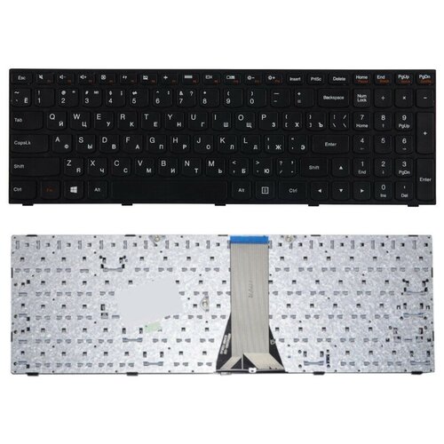 Клавиатура для Lenovo IdeaPad G50, B50, G50-30, Z50, G50-70, G50-45 (T6G1-RU, G50-RU, 25214796, чёрная)