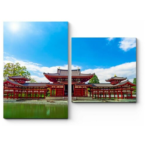 Модульная картина Храм Биодо, Киото100x75