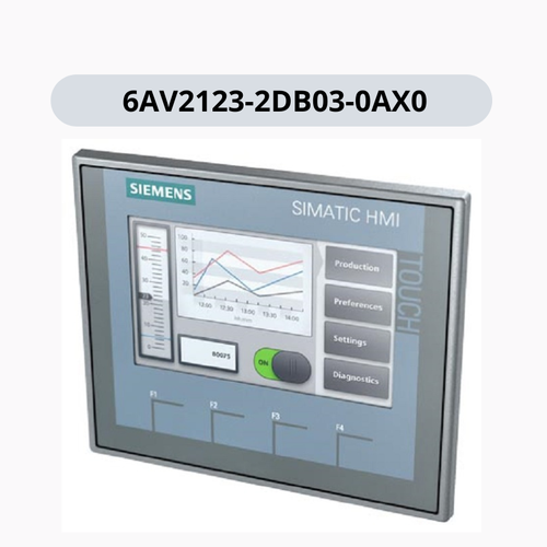 SIMATIC HMI, Панель оператора KTP400 BASIC, из серии BASIC, кнопки и сенсорное управление, TFT-дисплей/ Siemens 6AV2123-2DB03-0AX0