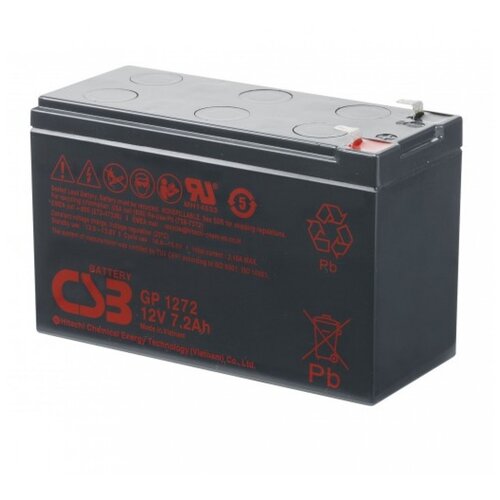 Аккумуляторная батарея CSB GP 1272 12В 7.2 А·ч