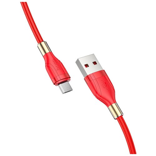 USB Кабель Micro, HOCO, U92, красный